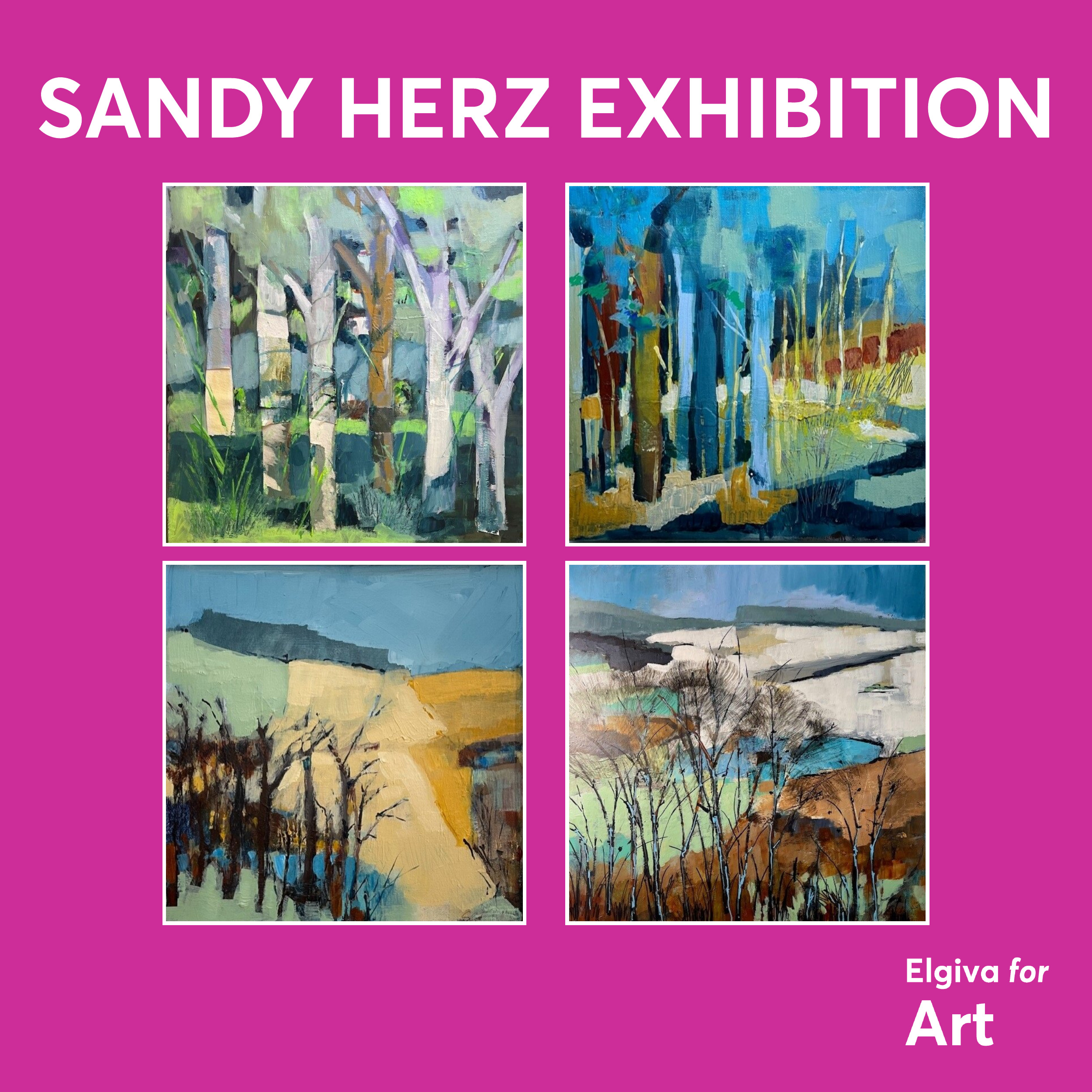 Sandy Herz Exhibition at The Elgiva