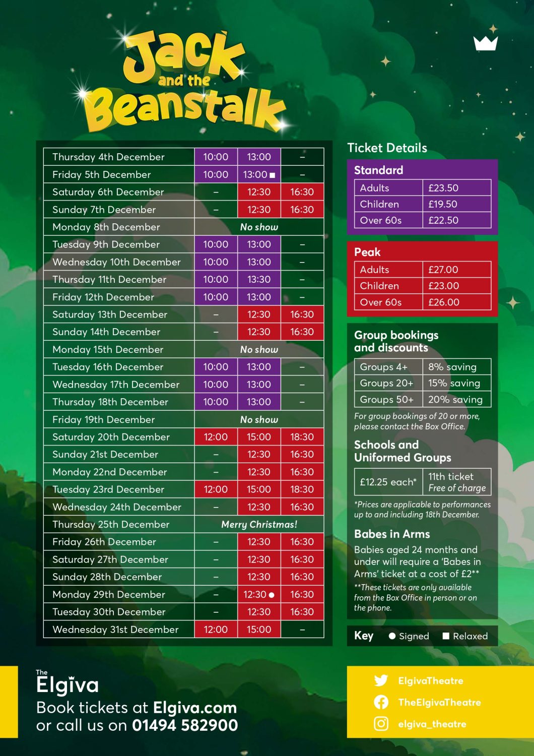 Jack and the Beanstalk pantomime